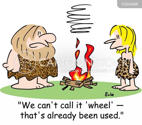 Inventing Fire Cartoons and Comics - funny pictures from CartoonStock