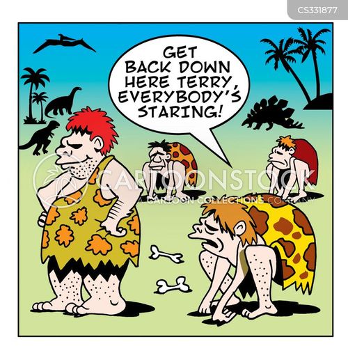 Hominoid Evolution Cartoons and Comics - funny pictures from CartoonStock