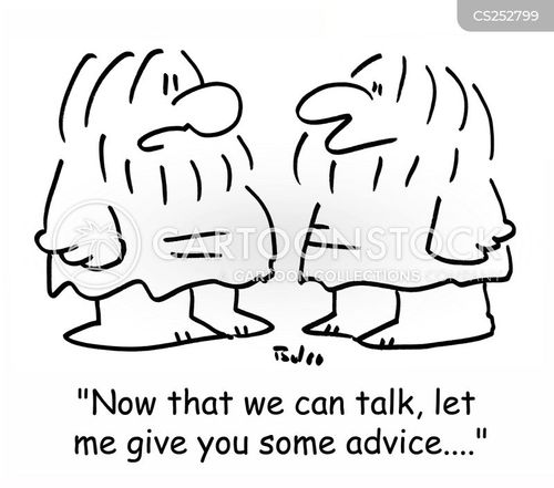 Friendly Advice Cartoons and Comics - funny pictures from CartoonStock