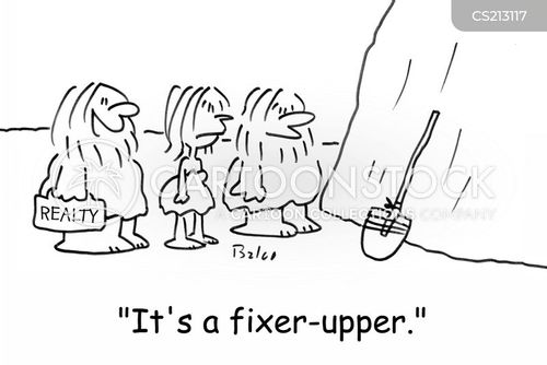 Fixer-upper Cartoons and Comics - funny pictures from CartoonStock