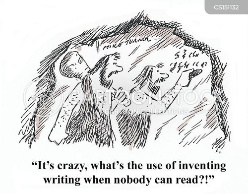 Cave Art Cartoons and Comics - funny pictures from CartoonStock