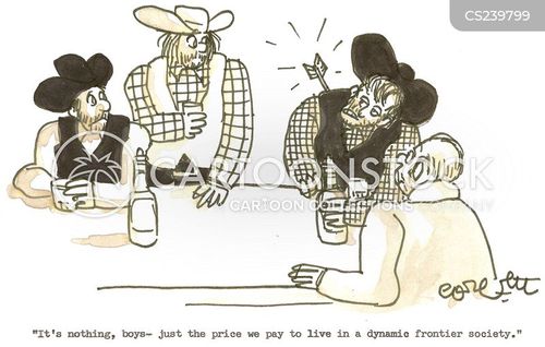 Frontier Life Cartoons and Comics - funny pictures from CartoonStock