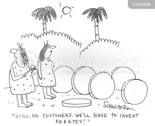 Rebate Cartoons and Comics - funny pictures from CartoonStock