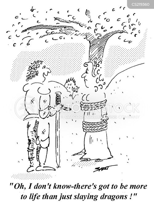 Damsels In Distress Cartoons and Comics - funny pictures from CartoonStock