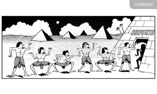 Building The Pyramids Cartoons and Comics - funny pictures from ...