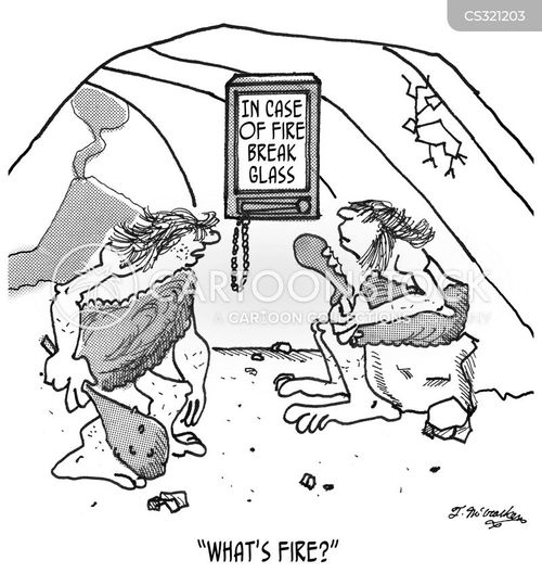 Fire Procedure Cartoons and Comics - funny pictures from CartoonStock
