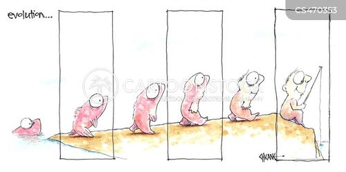 Evolution Cartoons and Comics - funny pictures from CartoonStock