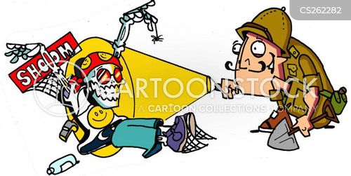 Exploring Caves Cartoons and Comics - funny pictures from CartoonStock