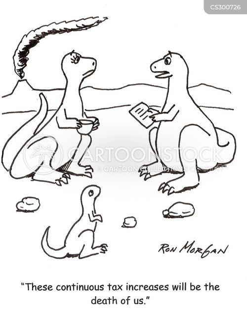 Dinosaur Extinct Cartoons and Comics - funny pictures from CartoonStock