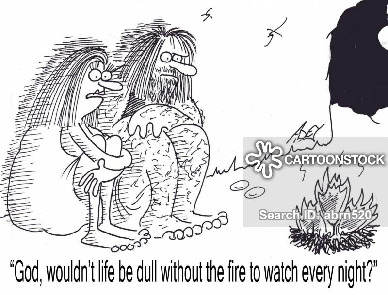 Cave People Cartoons and Comics - funny pictures from CartoonStock
