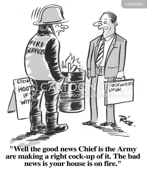 Firemen Cartoons and Comics - funny pictures from CartoonStock