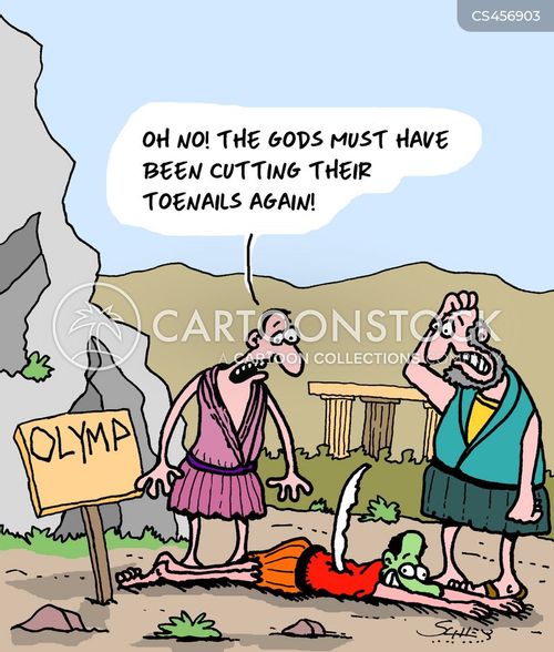 Mount Olympus Cartoons and Comics - funny pictures from CartoonStock
