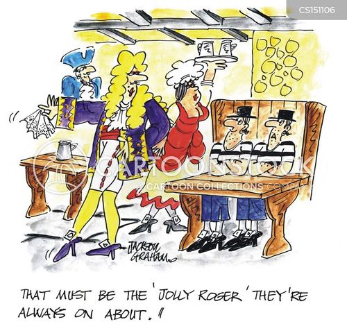 Jolly Roger Cartoons and Comics - funny pictures from CartoonStock