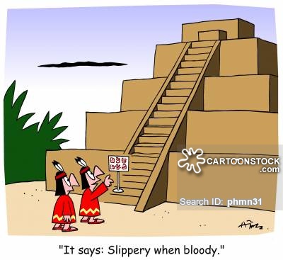 Human Sacrifices Cartoons and Comics - funny pictures from CartoonStock