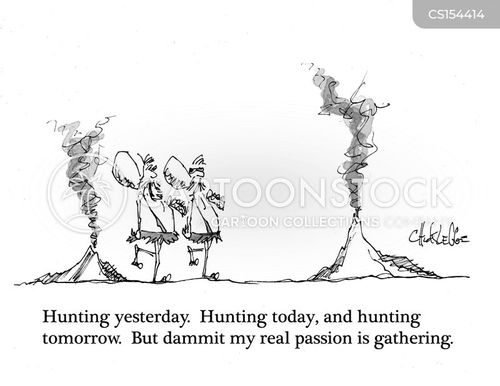 Hunters And Gatherers Cartoons and Comics - funny pictures from ...