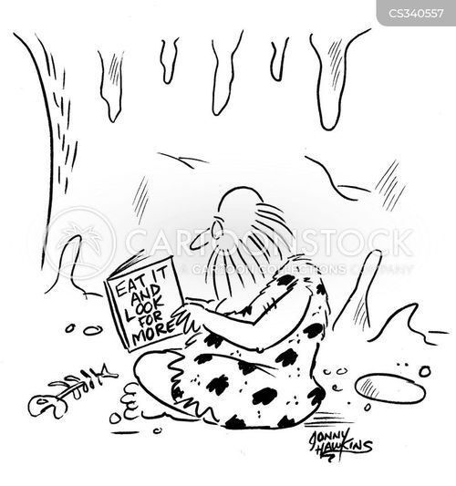 Caveman Recreation Cartoons and Comics - funny pictures from CartoonStock
