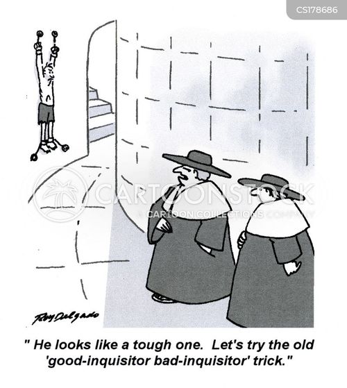 Inquisitor Cartoons and Comics - funny pictures from CartoonStock