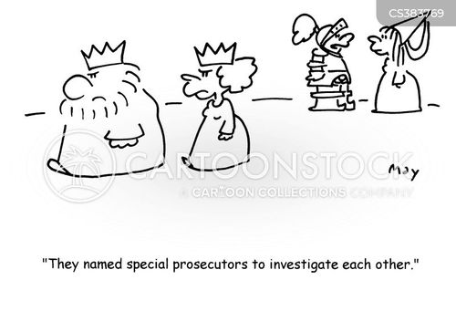 Special Prosecutor Cartoons and Comics - funny pictures from CartoonStock