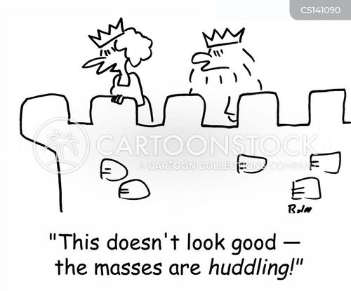 Huddling Cartoons and Comics - funny pictures from CartoonStock