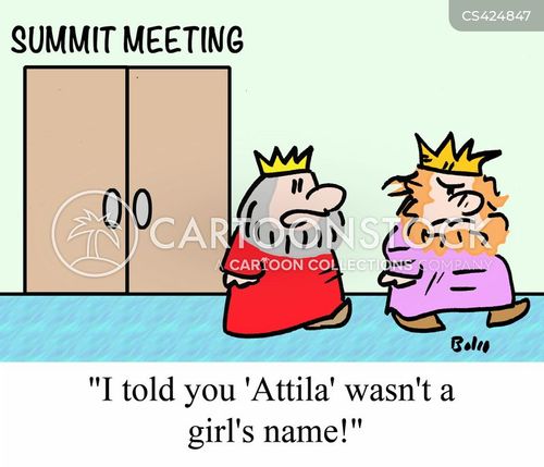 Attila The Hun Cartoons and Comics - funny pictures from CartoonStock
