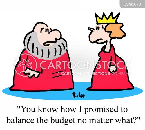 Balanced Budget Cartoons and Comics - funny pictures from CartoonStock