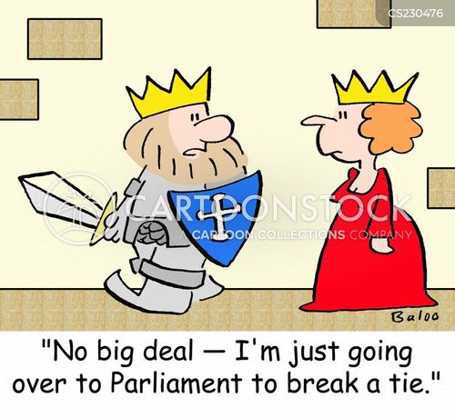 Tie Break Cartoons and Comics - funny pictures from CartoonStock