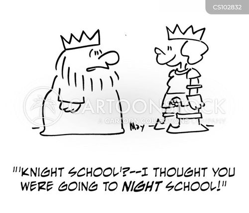Night School Cartoons and Comics - funny pictures from CartoonStock