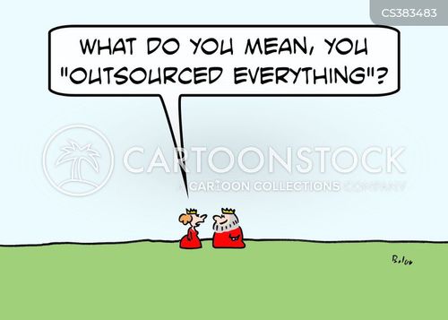 Outsourced Cartoons and Comics - funny pictures from CartoonStock