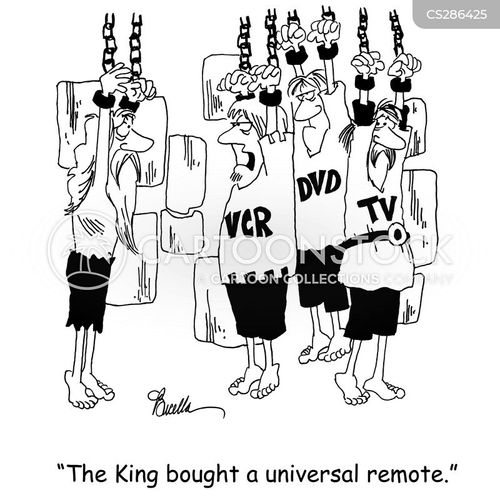 Universal Remote Cartoons and Comics - funny pictures from CartoonStock