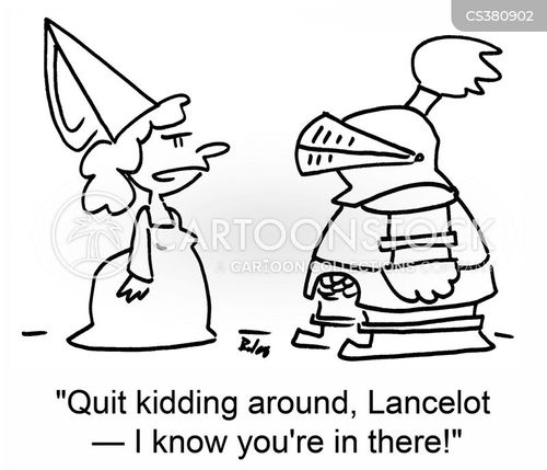 Lancelot Cartoons and Comics - funny pictures from CartoonStock
