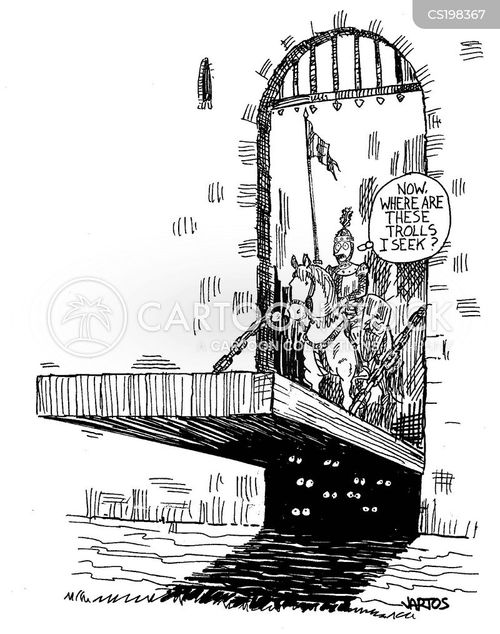Drawbridge Cartoons and Comics - funny pictures from CartoonStock