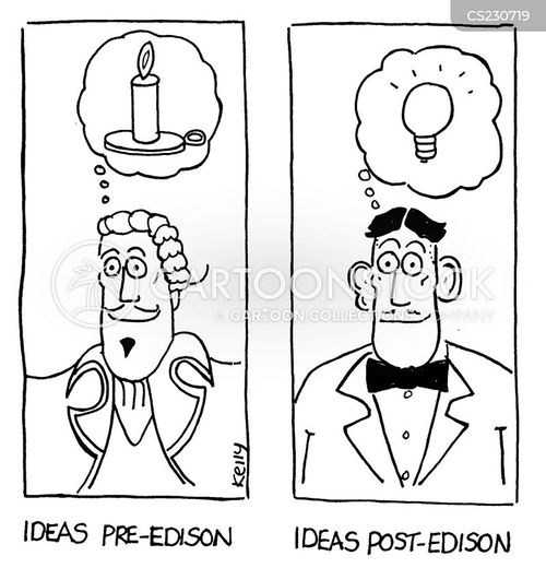 Edison Cartoons and Comics - funny pictures from CartoonStock