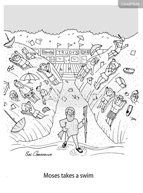 Red Sea Cartoons and Comics - funny pictures from CartoonStock