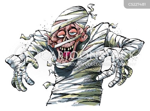 Mummification Cartoons and Comics - funny pictures from CartoonStock
