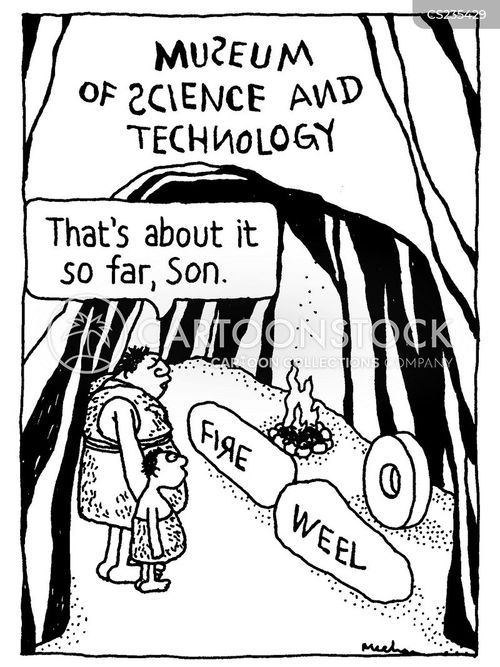 Museum Technology Cartoons and Comics - funny pictures from CartoonStock