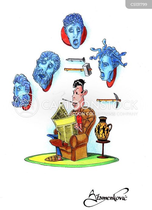 Artifacts Cartoons and Comics - funny pictures from CartoonStock
