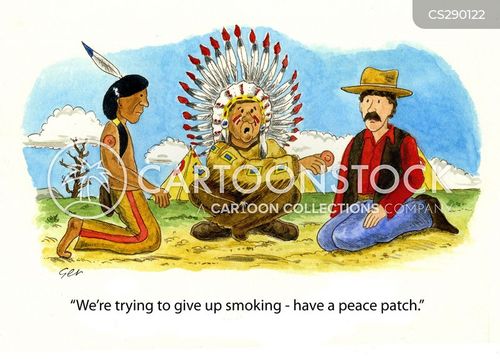 Smoking Cowboy Cartoons and Comics - funny pictures from CartoonStock