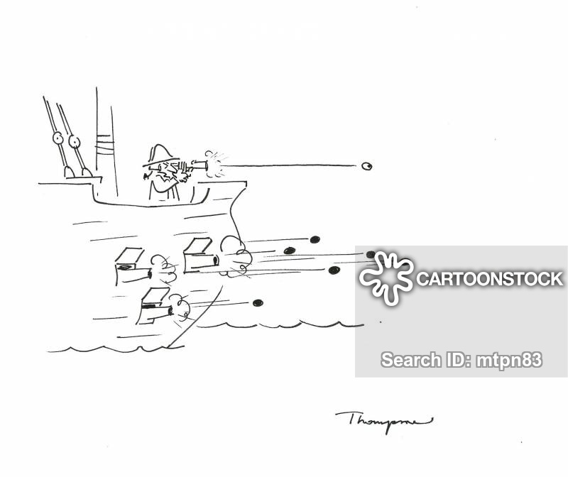 Naval Warfare Cartoons and Comics - funny pictures from CartoonStock