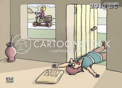 Knocking Out Cartoons and Comics - funny pictures from CartoonStock