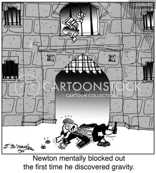 Discovering Gravity Cartoons and Comics - funny pictures from CartoonStock