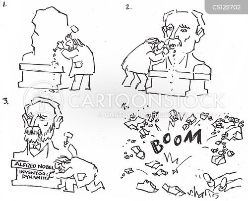 Blowing Up Cartoons and Comics - funny pictures from CartoonStock