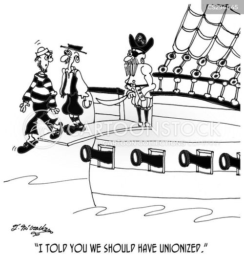 Gangplank Cartoons and Comics - funny pictures from CartoonStock