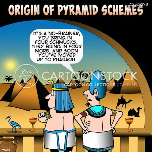 Pyramid Scheme Cartoons and Comics - funny pictures from CartoonStock