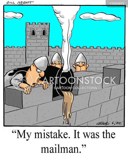 Boiling Oil Cartoons and Comics - funny pictures from CartoonStock