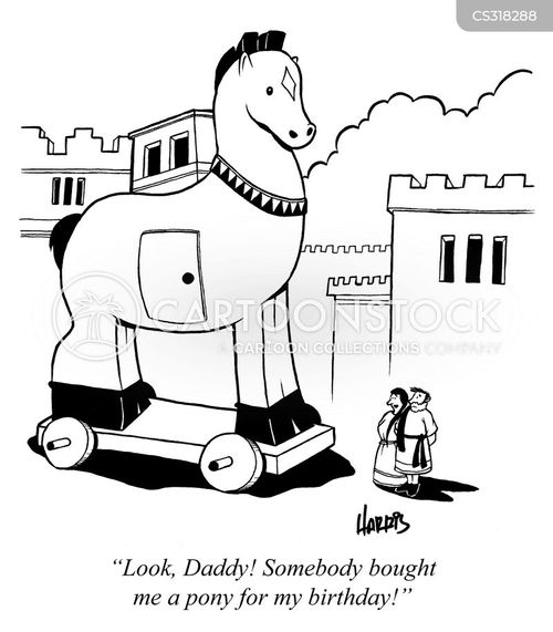 Trojan War Cartoons and Comics - funny pictures from CartoonStock