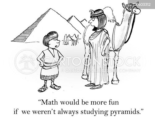 Ancient Mathematics Cartoons and Comics - funny pictures from CartoonStock