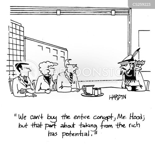 Cartoons und Karikaturen mit Konzepte