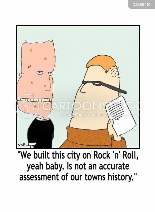 Rock And Roll Cartoons and Comics - funny pictures from CartoonStock