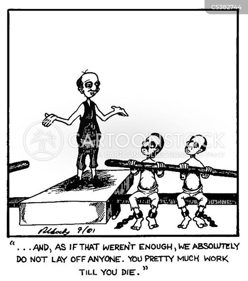 Job Security Claim Cartoons and Comics - funny pictures from CartoonStock