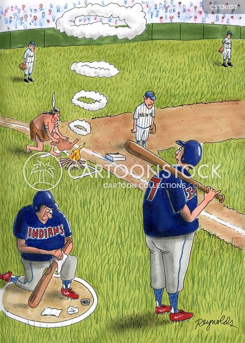 Cleveland Indians Cartoons and Comics - funny pictures from CartoonStock